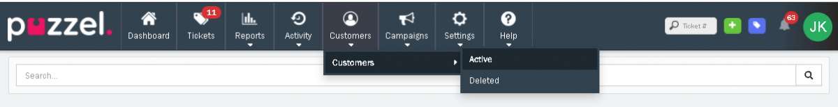 Customer Data | Puzzel Help Centre